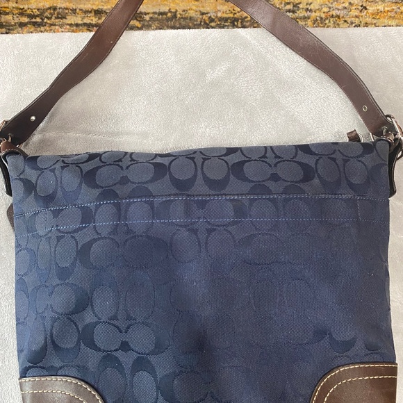 Coach | Bags | Coach Handbag Navy | Poshmark
